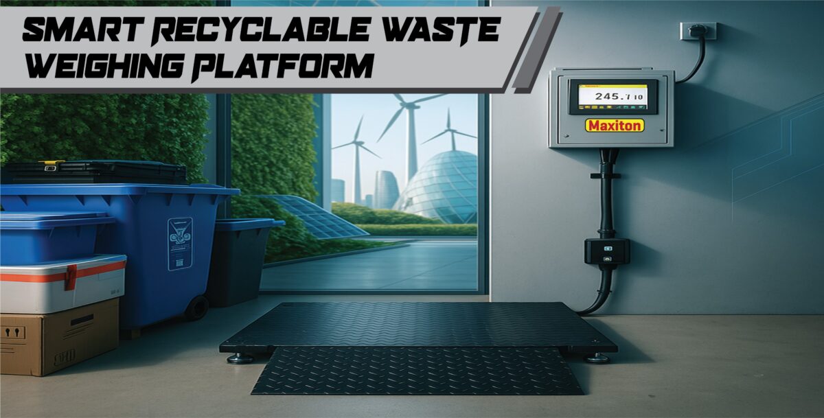 Smart Recycling Waste Weighing Platform | Maxiton Engineering Asia